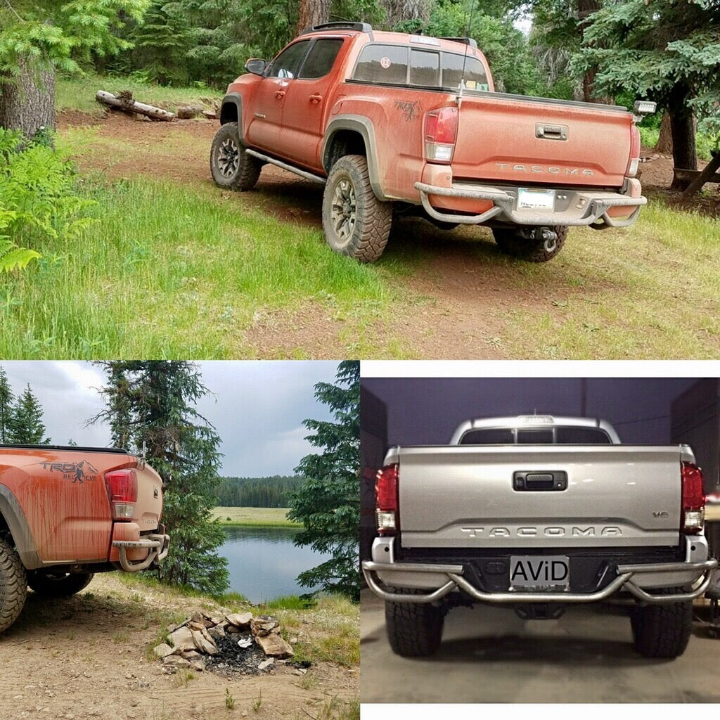 Avid Off-Road Rear Bumper Guard 2016-2023 Toyota Tacoma — Pure Auto Parts